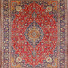 Persian Rug Mashhad Signed 12'9"x9'10" Hand Knotted, 12'9"x9'10 ...