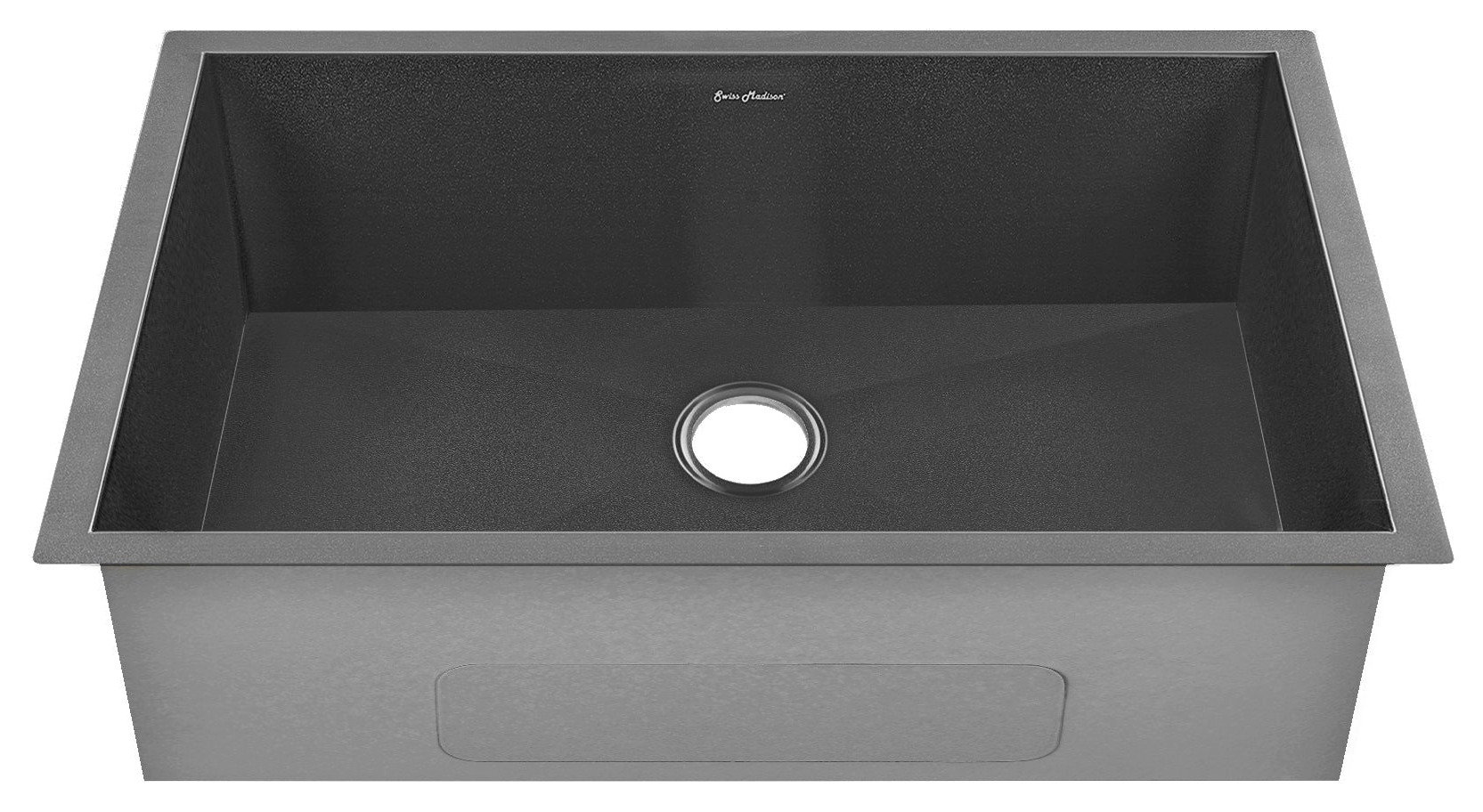 Tourner 26 x 18 Stainless Steel, Single Basin, Undermount Kitchen Sink ...