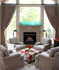 Window over fireplace, whaaaat? | Houzz Forum