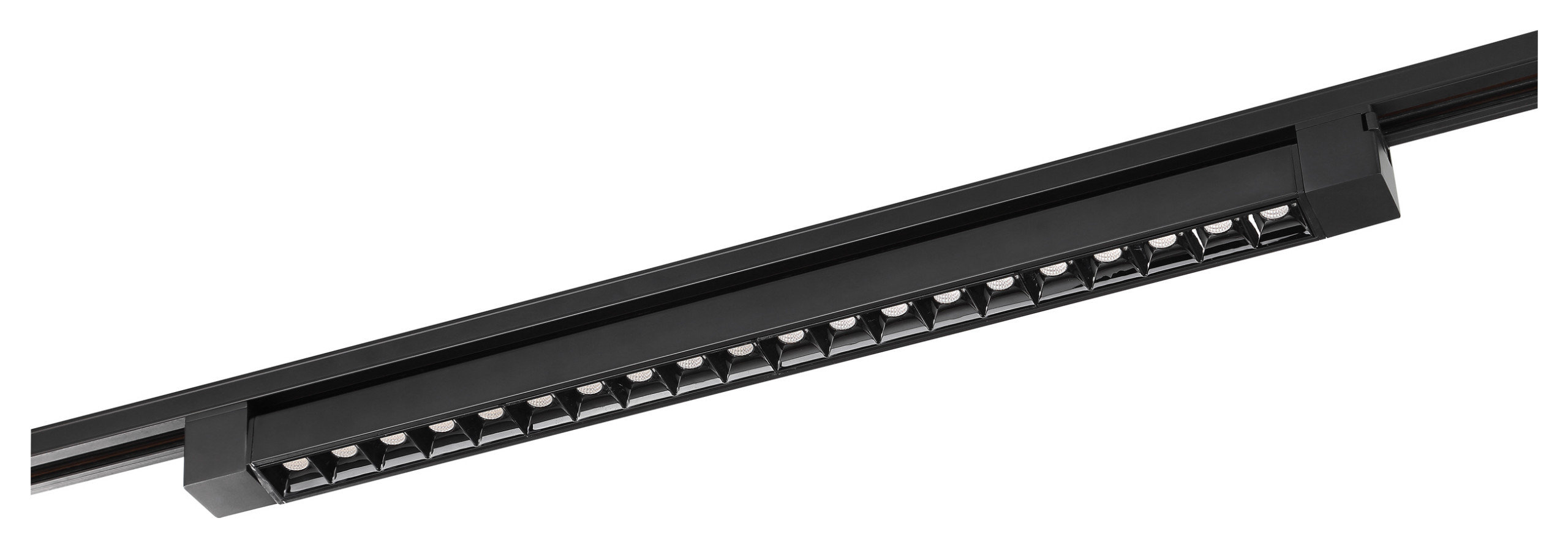 LED - 2FT - Track Light Bar - Black Finish - 30 deg Beam Angle ...