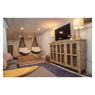 Basement Renovation - Contemporary - Basement - New York - by JPL ...