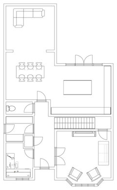 Downstairs layout advice | Houzz UK