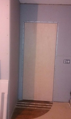 Frameless door frames