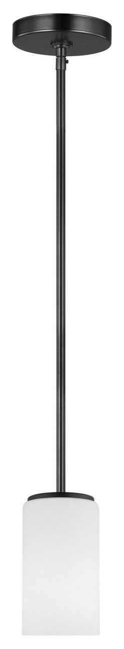 Alturas One Light Mini-Pendant in Midnight Black - Transitional ...