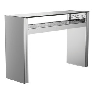 Edna 1-shelf Console Table Silver - Contemporary - Console Tables - by ...