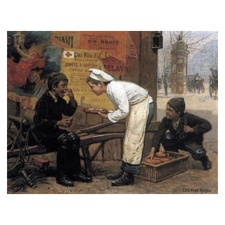 Paul Charles Chocarne-Moreau The Cunning Thief Wall Decal, 21x28 ...