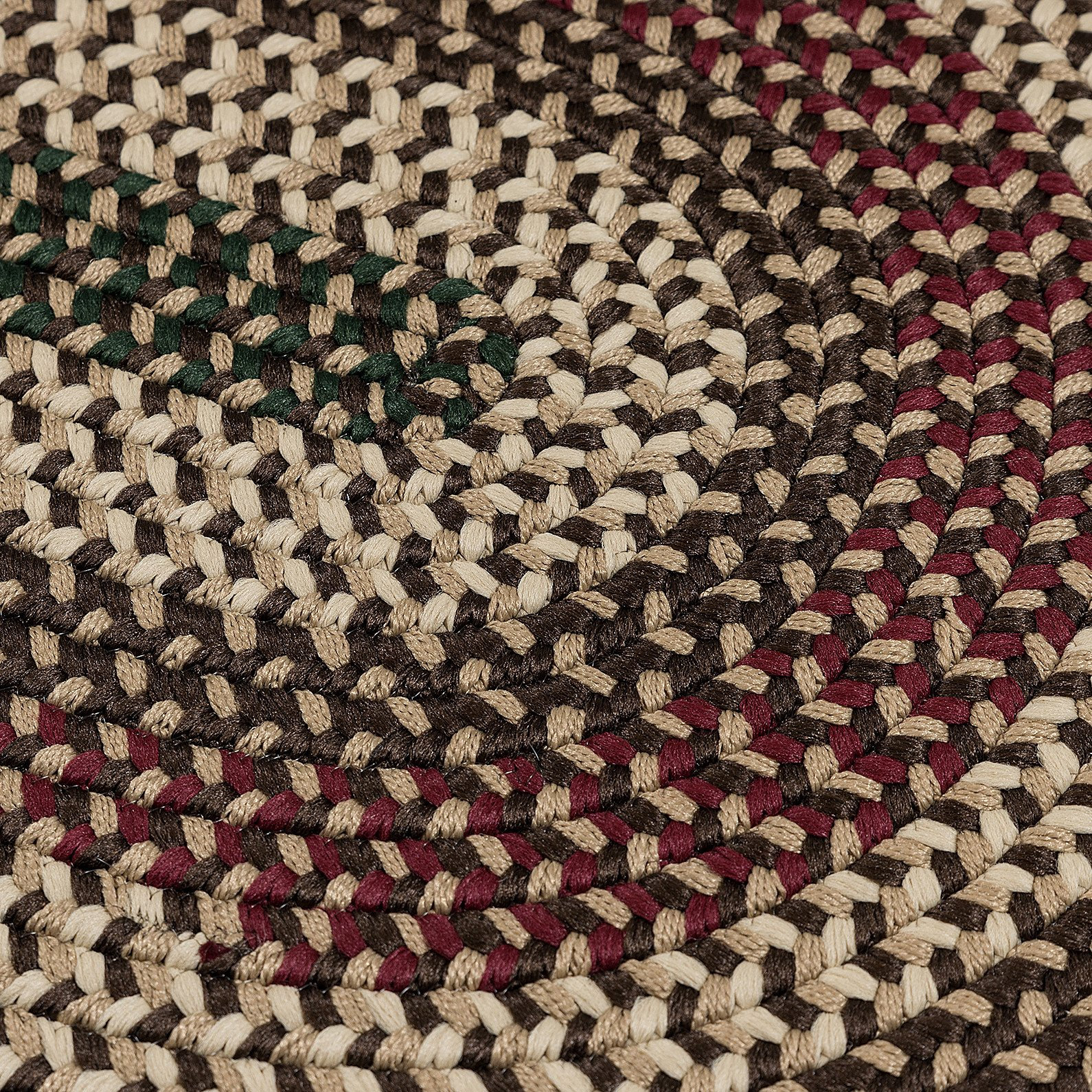 Colonial Mills Brook Farm BF72 Natural Earth Traditional Area Rug, Oval ...