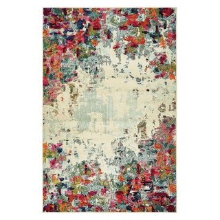 Transitional Prismatic Area Rug, 4'x6' - Contemporary - Area Rugs - by ...