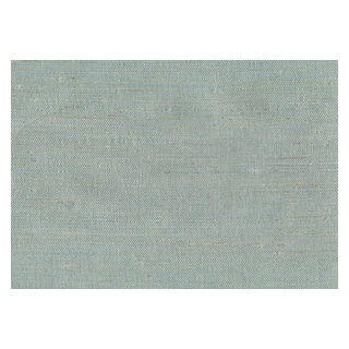 Kiyoshi Light Green Grasscloth Wallpaper - Contemporary - Wallpaper ...