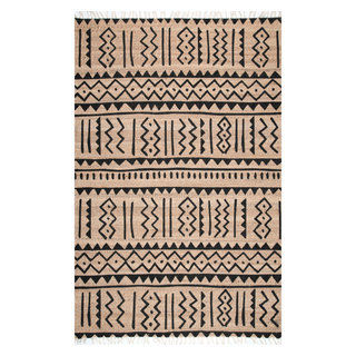 nuLOOM Adriana Jute-and-Sisal Fringe Area Rug, 4'x6' - Scandinavian ...