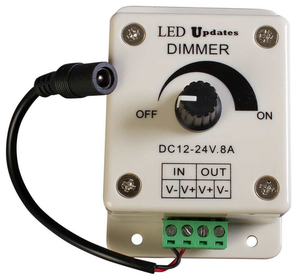 Single Color LED Light Dimmer Switch 8A - Contemporary - Lighting ...