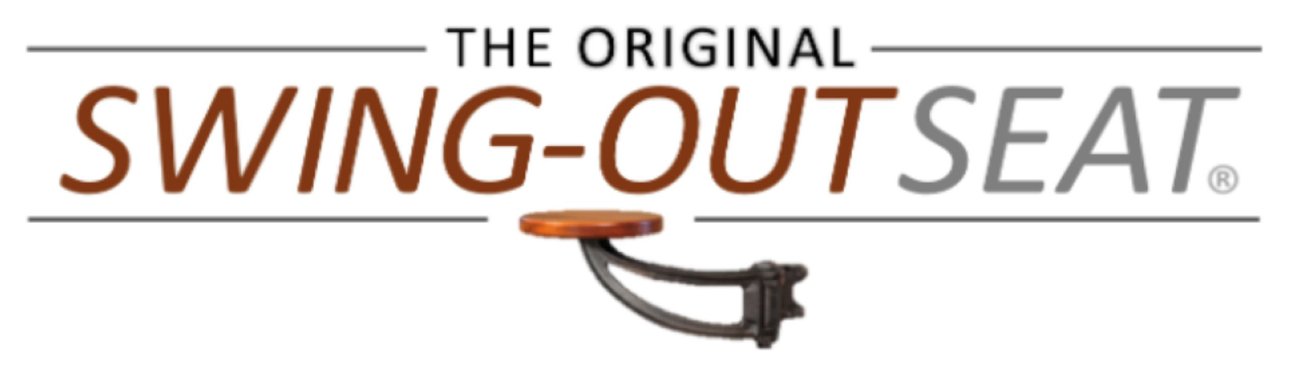 The Original Swing-Out Seat With Ipe - Industrial - Bar Stools And ...