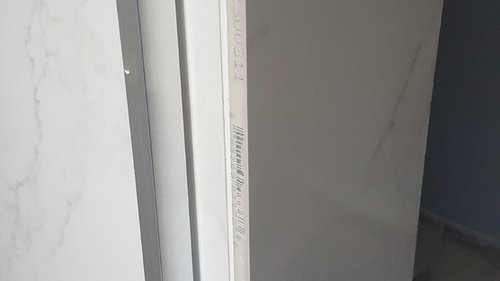 Sharp tile edges in my bathroom