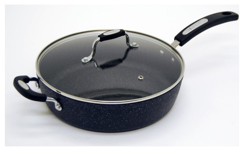 Starfrit 0607050020000 The Rock Fry Pan, 11", Black - Frying Pans And ...
