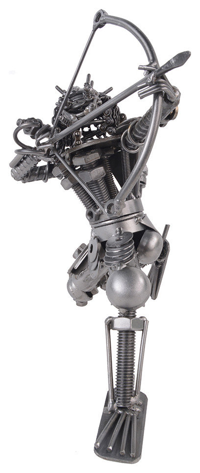 Metal Predator With Bow and Arrow Pose 2 - Industrial - Decorative ...