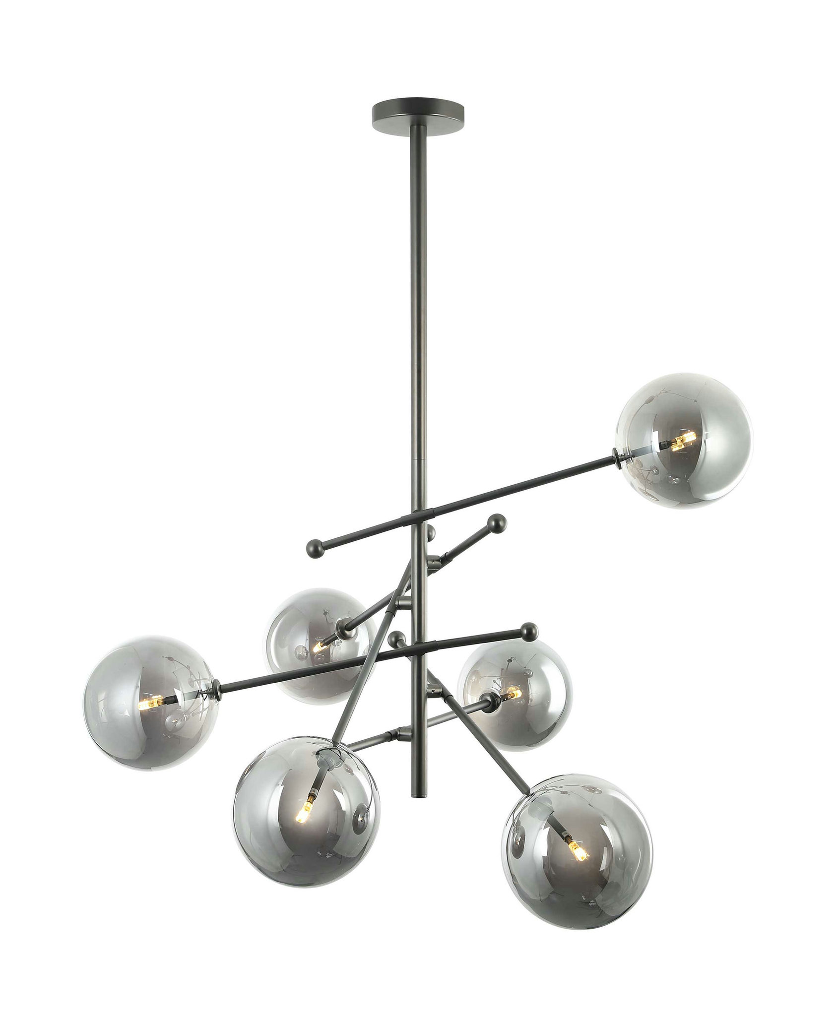Apollo Gray Chandelier - Contemporary - Chandeliers - by Beyond Design ...