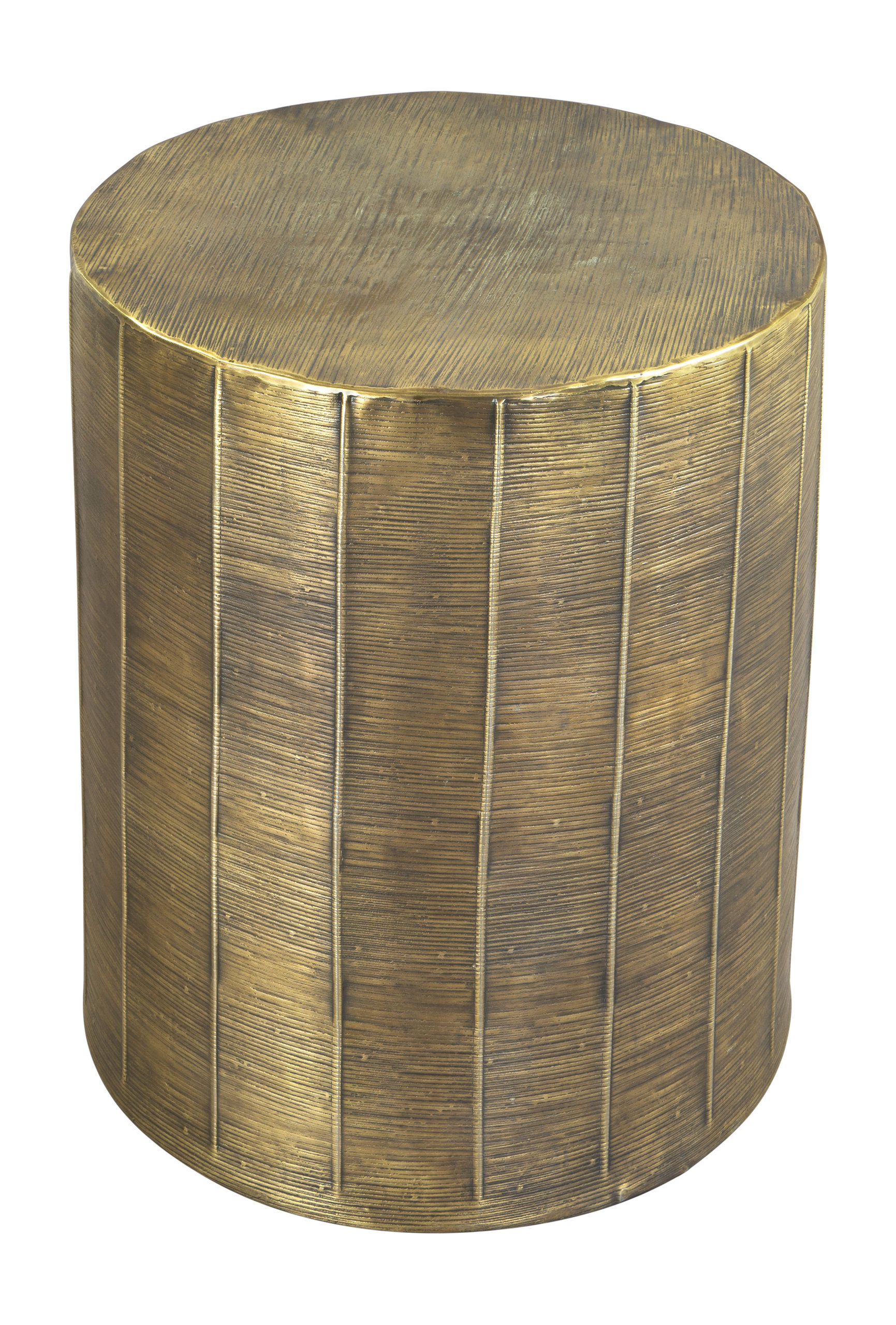 Chris Side Table Antique Brass - Contemporary - Side Tables And End ...