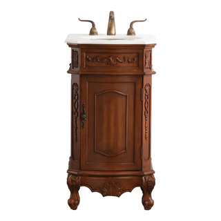Elegant 19" Single Bathroom Vanity in Vintage Mint - Victorian ...