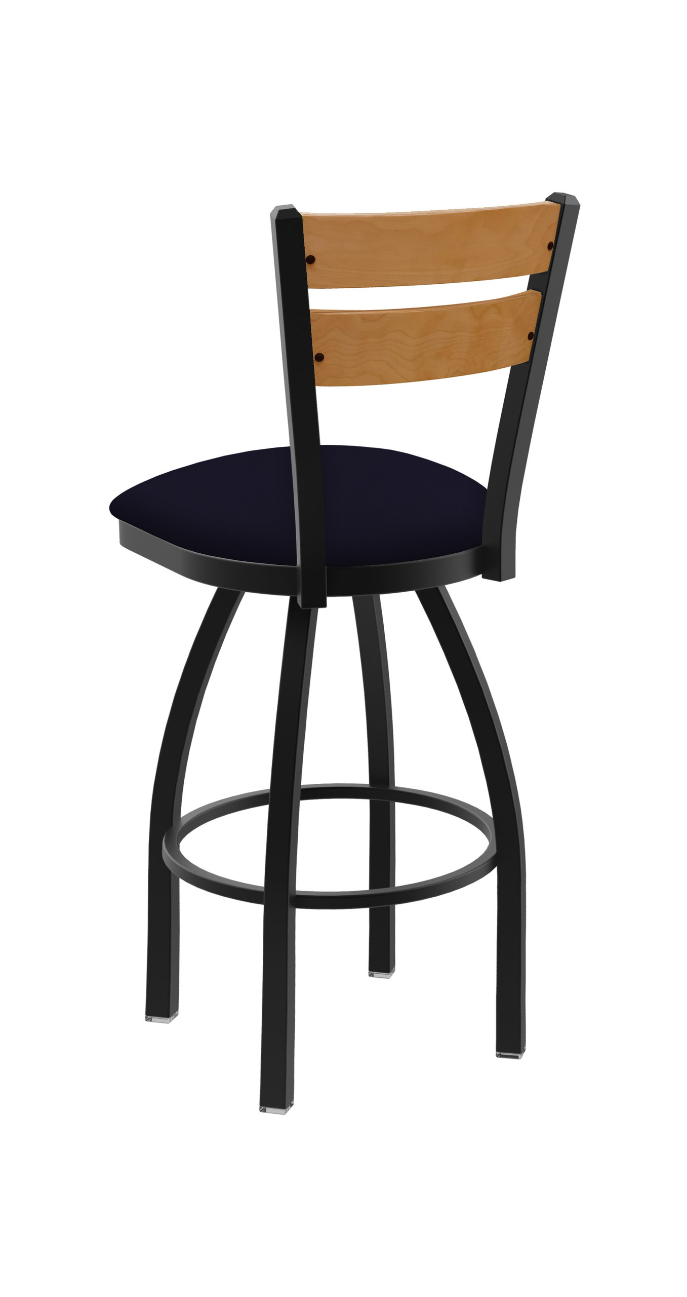 Holland Thor 832 30" Swivel Bar Stool - Black/Medium/Canter Twilight - Transitional - Bar Stools ...