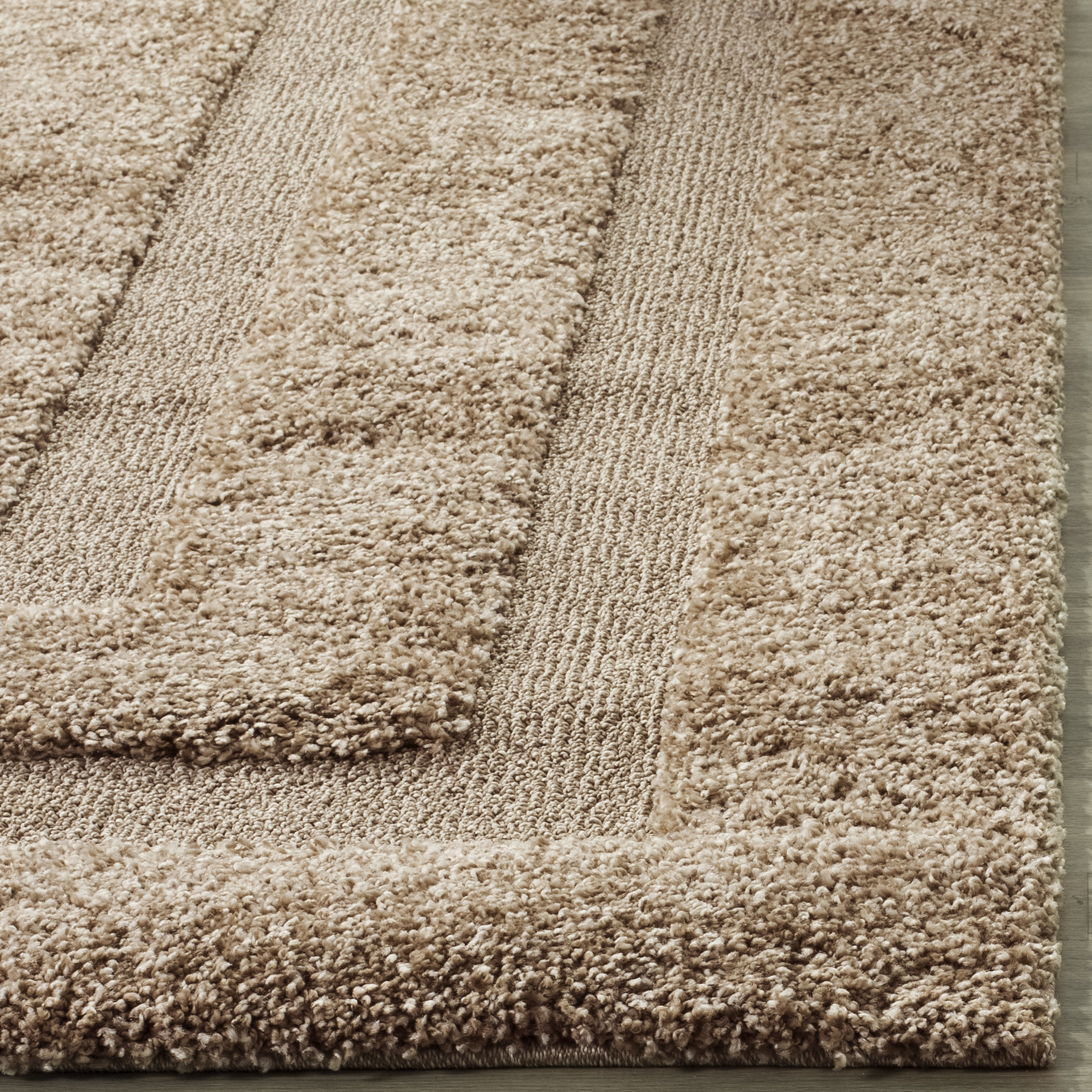 Safavieh Florida Shag Collection SG454 Rug, 6'7" Square - Contemporary ...