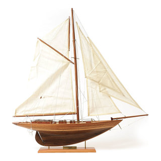Pen Duick Sailing Boat Model - Beach Style - Decorative Objects And ...
