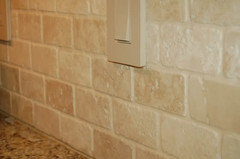 How to grout porous tile
