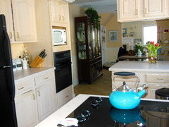 Need ideas for re-designing a long, rectangular-shaped kitchen