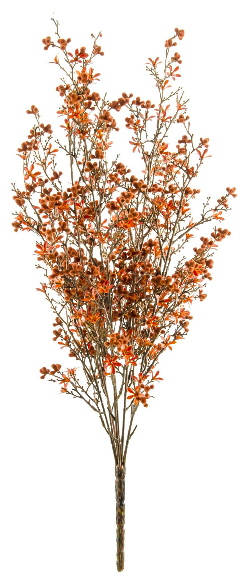 Rust Star Flower Bush 20" - Farmhouse - Artificial Flower Arrangements ...