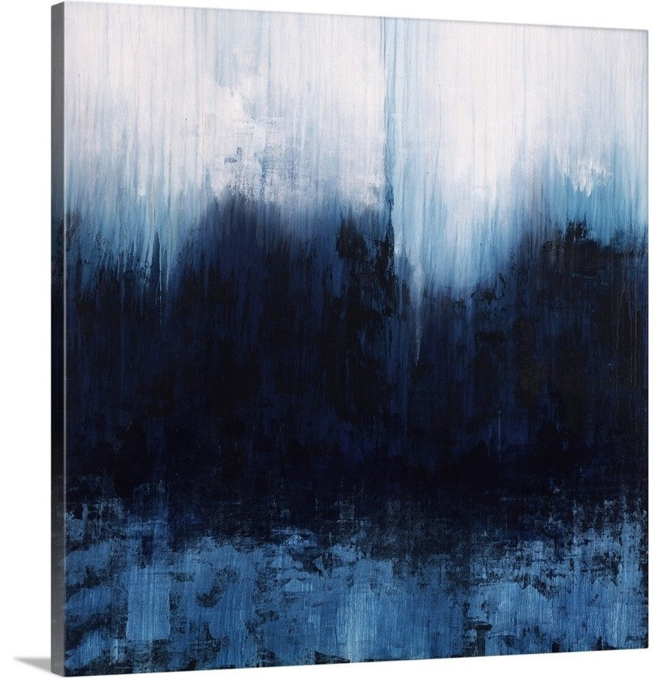 "On The Ice" Wrapped Canvas Art Print, 30"x30" - Contemporary - Prints ...