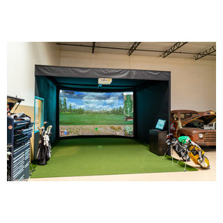 Custom Indoor Golf Rooms - Contemporary - Phoenix - by Indoor Golf ...