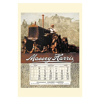 Massey Harris Calendar, 20" x 30" - Traditional - Prints And Posters ...