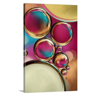"Bubble Fun" Wrapped Canvas Art Print, 12"x18"x1.5", 12"x18 ...