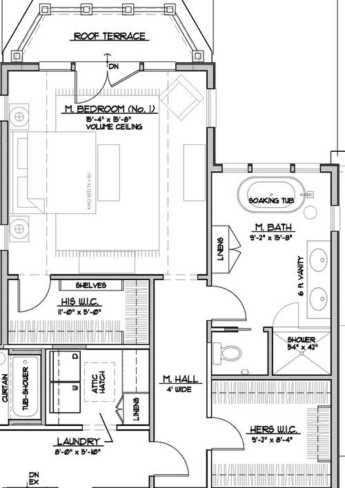 Master Suite layout Help
