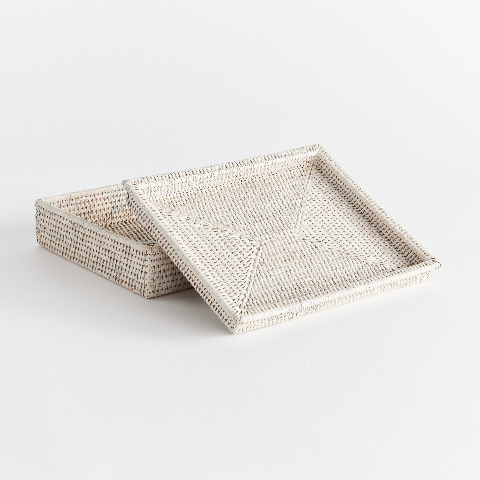 Burma Rattan Lidded Letter Box - Tropical - Desk Accessories - by Napa ...