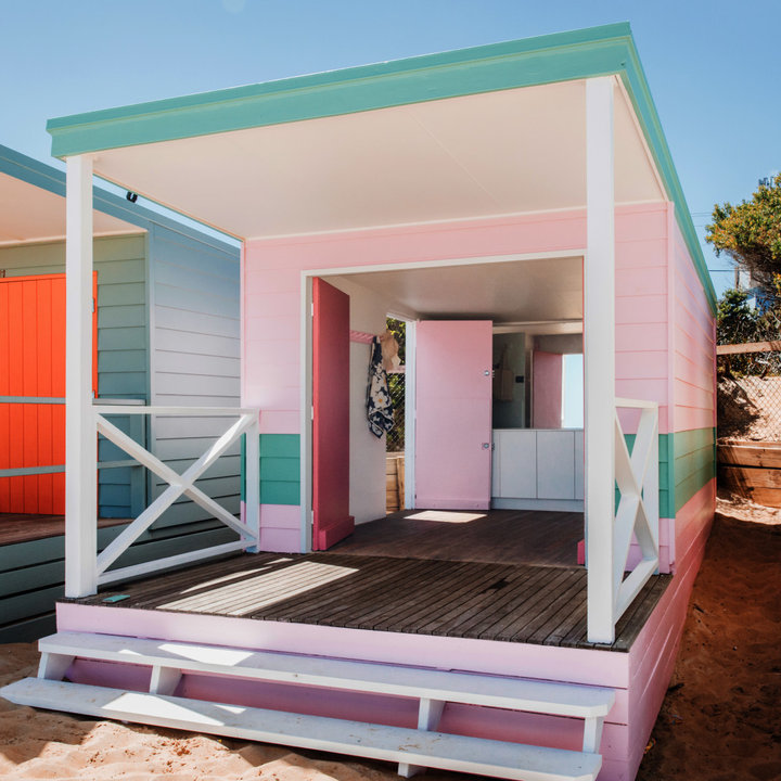 75 Beautiful Pink Exterior Ideas & Designs - May 2026 | Houzz AU