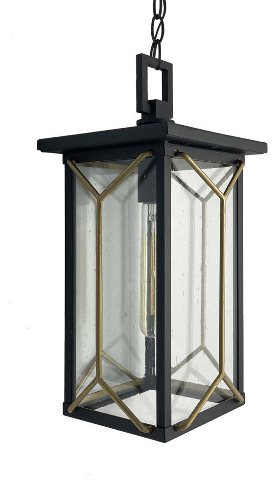 Minka Hillside Manor 1-Light Outdoor Hanging Light 72804-727, Sand Coal ...