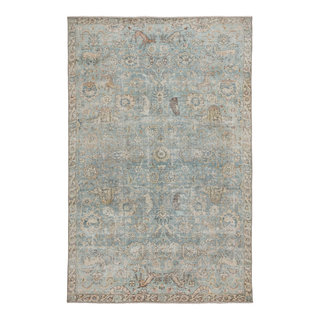 Jaipur Living Stag Oriental Teal/Gold Area Rug, 8'10"x11'9 ...