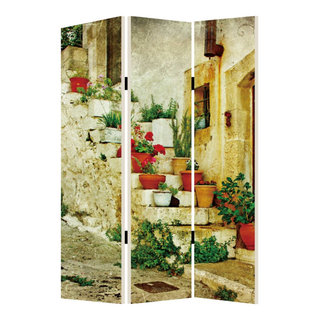 48 X 72 Multi Color Spanish Tidings Screen - Contemporary - Screens And ...