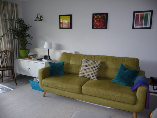 Living Room Layout - west-facing room!