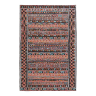 Kate Lester + Jaipur Living Auril Tribal Multicolor/ Orange Area Rug, 5 ...