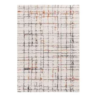 Polaris PRI-2304 Machine Woven Area Rug, 9'2" x 12' - Contemporary ...