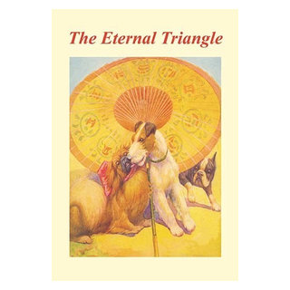 The Eternal Triangle, 12" x 18" - Traditional - Prints And Posters - by ...