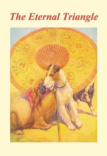 The Eternal Triangle, 12" x 18" - Traditional - Prints And Posters - by ...