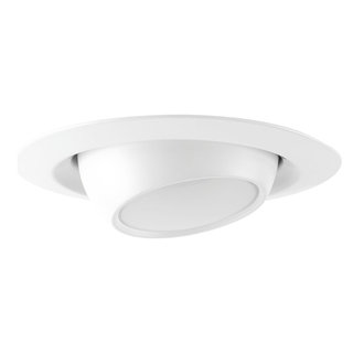 4" LED Eyeball Trim Light, 600 lumens, 5.28" dia., 3.82" ht ...