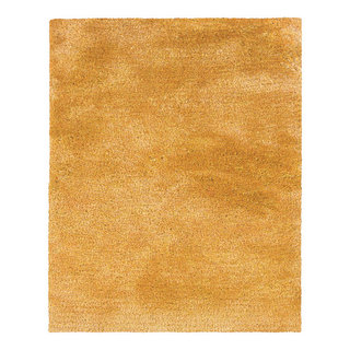 Cosmo 81107 Gold 3'3" x 5'3" Rug, Rectangle 5' x 7' - Contemporary ...