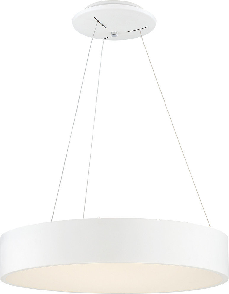 Orbit LED 30W Pendant, Black - Contemporary - Pendant Lighting - by ...