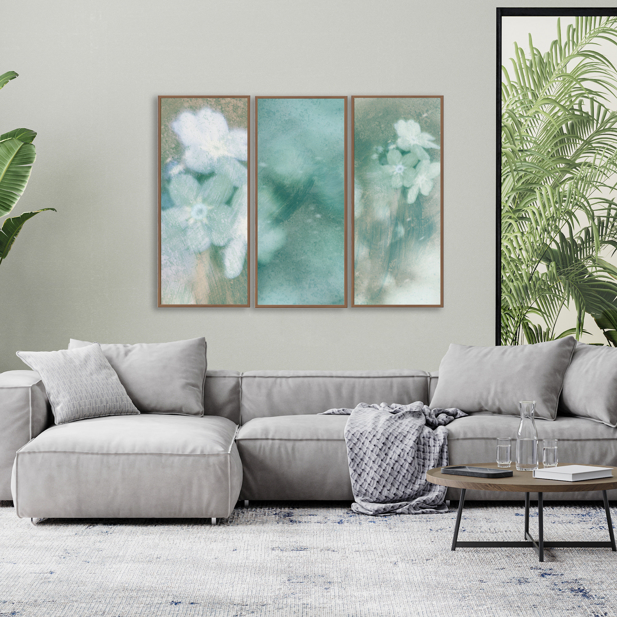 Manifesto of Smaller Elegance 3-Piece Wall Art, Delphine Devos, 20"x40 ...