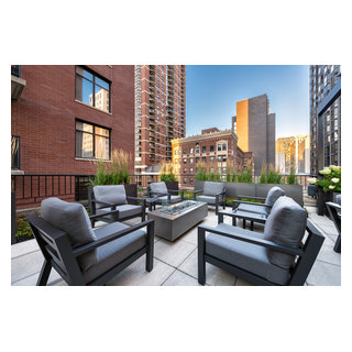 Chicago Multi Unit Rooftop Deck - Contemporary - Deck - Chicago - by ...