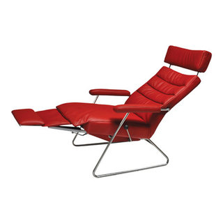 Adele Recliner Chair by Lafer Recliners - Contemporary - Recliner ...
