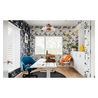 Home Office - Midcentury - Home Office - Nashville - by Forte Building ...